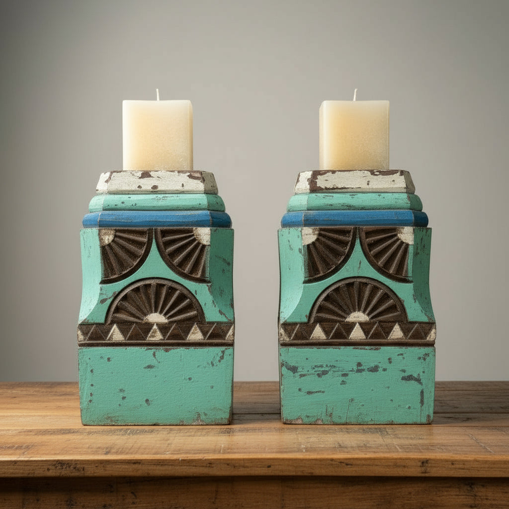 Vintage Balinese Column Bases - Handcrafted in Indonesia – Water Tiger